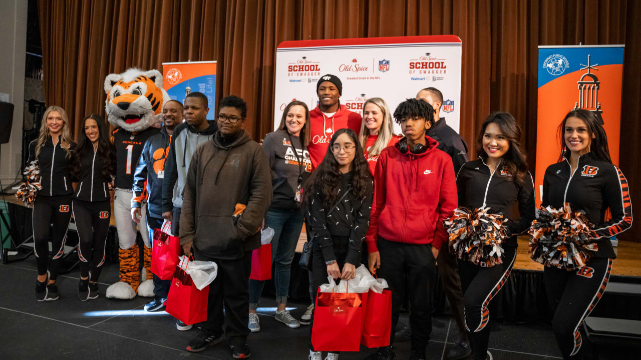 Tee Higgins Partners With Old Spice for School of Swagger Mentorship ...