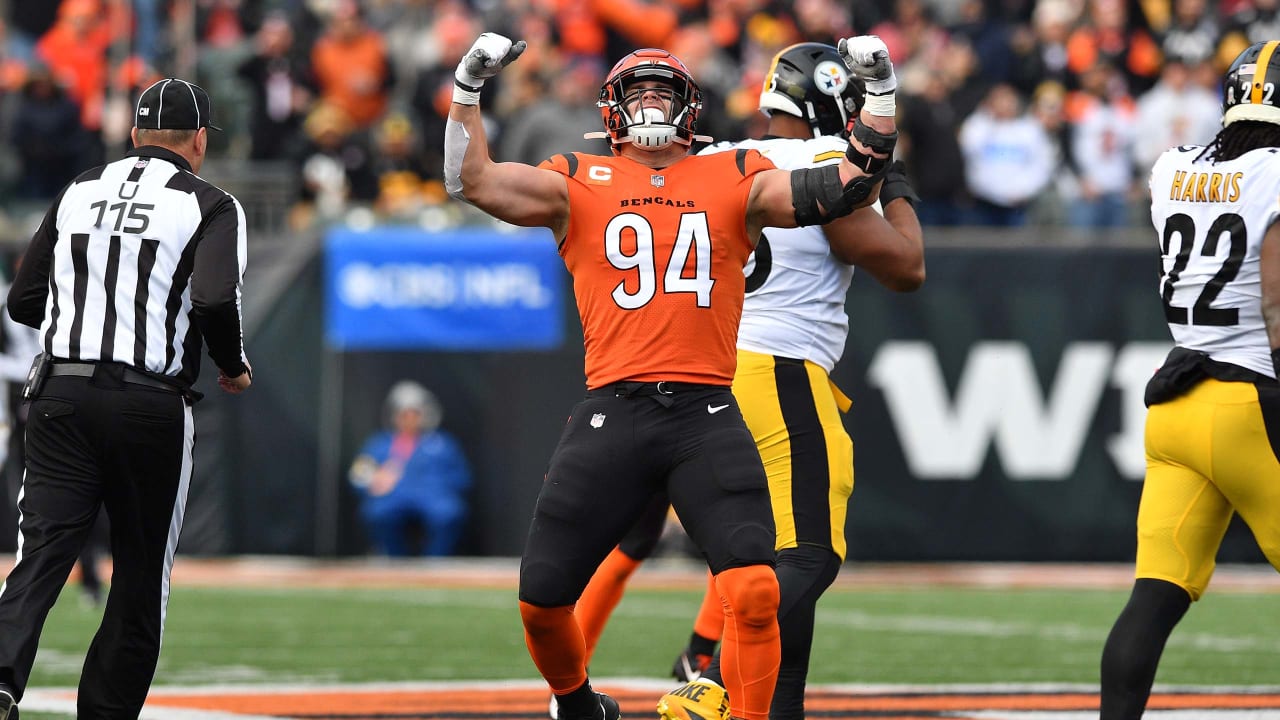 Best Bengals defensive plays vs. Steelers Week 12