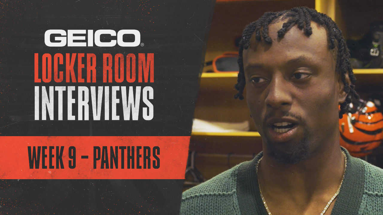 Week 9 vs Carolina Panthers | GEICO Locker Room