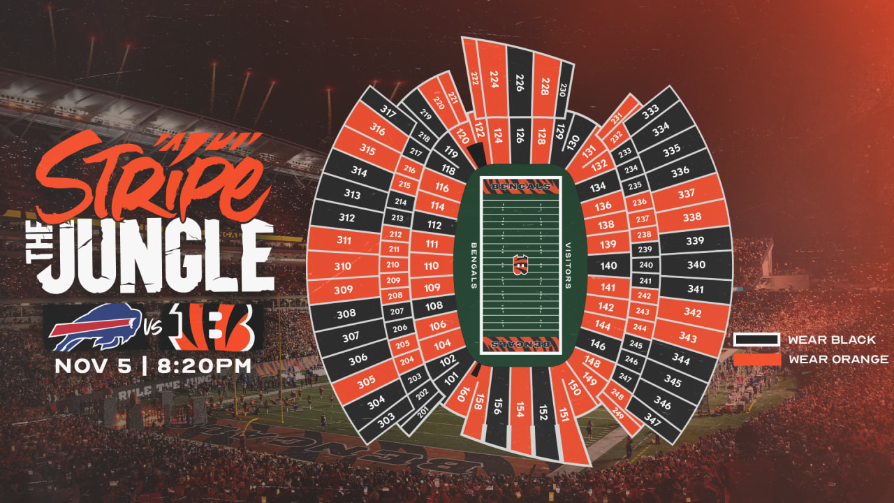 Stripe The Jungle During Sunday Night Football