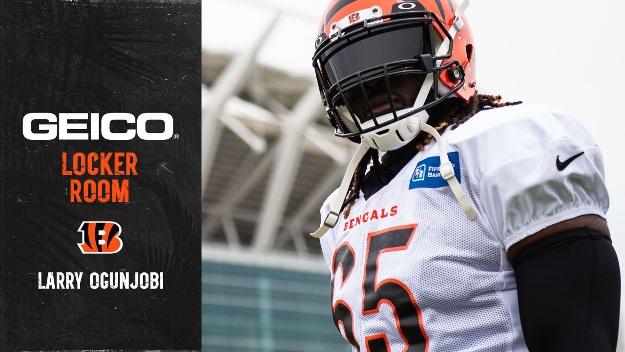 Larry Ogunjobi GEICO Locker Room