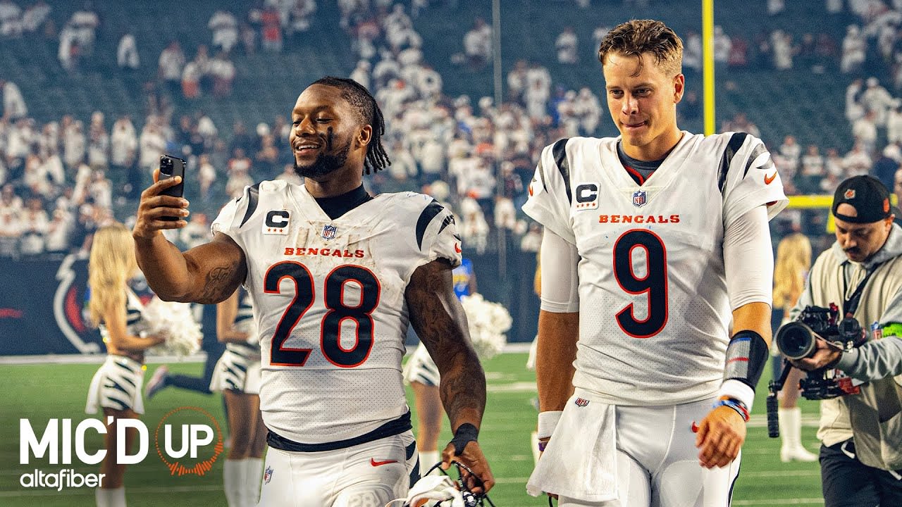 "He Had McDonalds Today So He's Gonna Go For 120" l Joe Mixon Mic'd Up