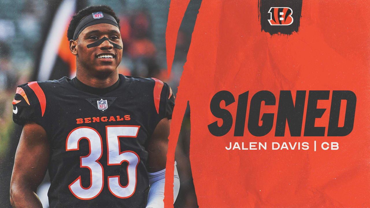 Bengals Re-Sign Jalen Davis