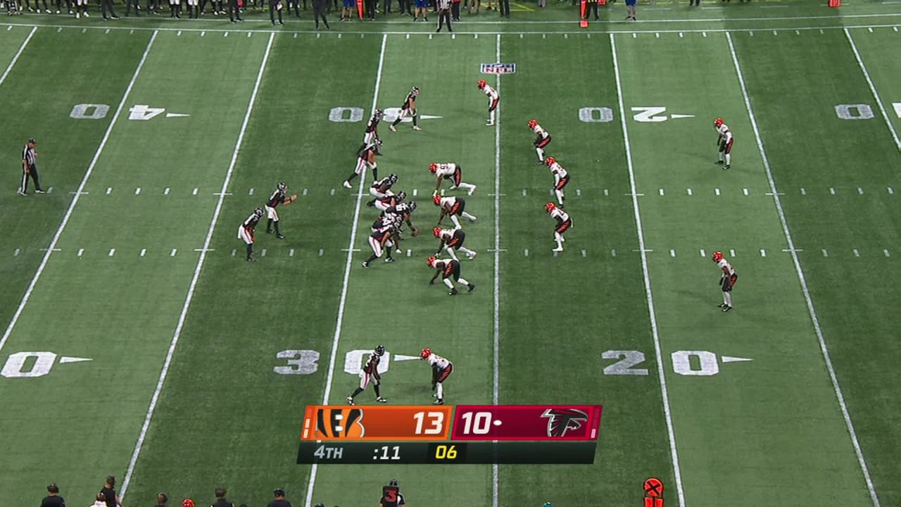 Bengals survive Woodside's perfect deep shot as Falcons WR drops game ...