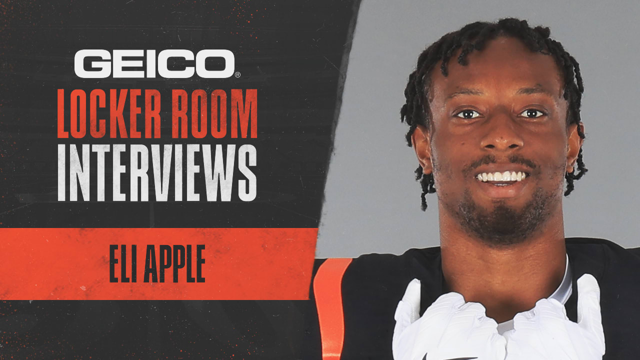 "We definitely wanna compete and make each other better" | GEICO Locker Room with Eli Apple