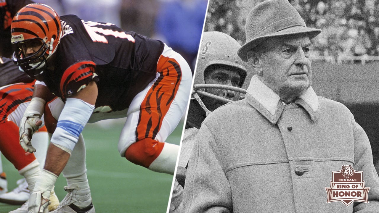 Bengals Ring Of Honor Anchored By Hall-of-Famers Paul Brown And Munoz
