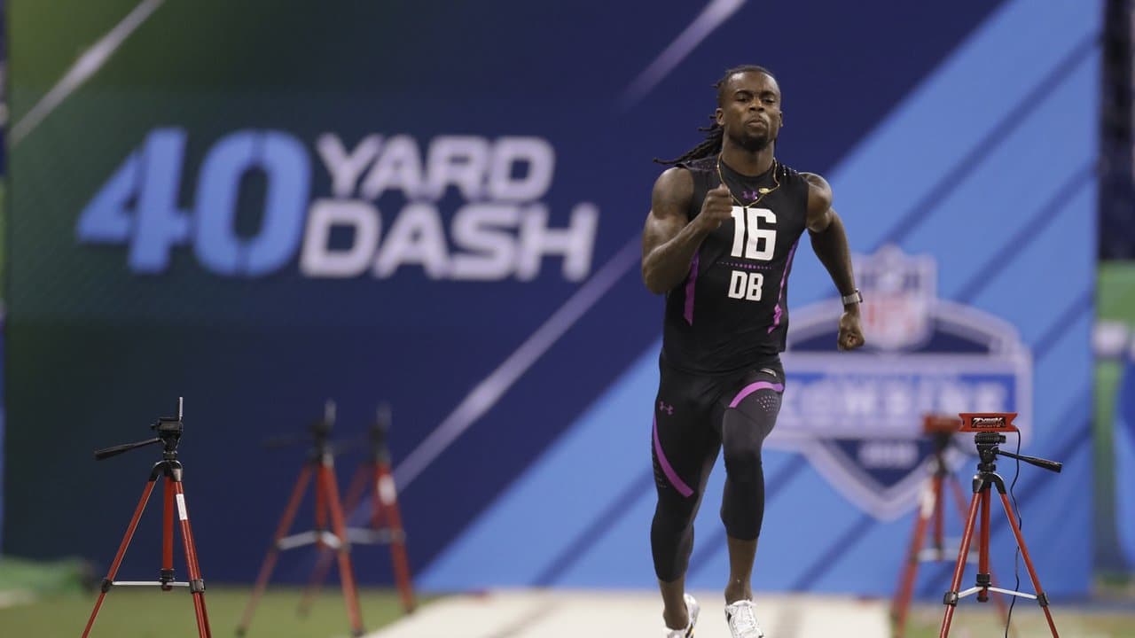 NFL Combine '18: Top 40 yd Dash Performers