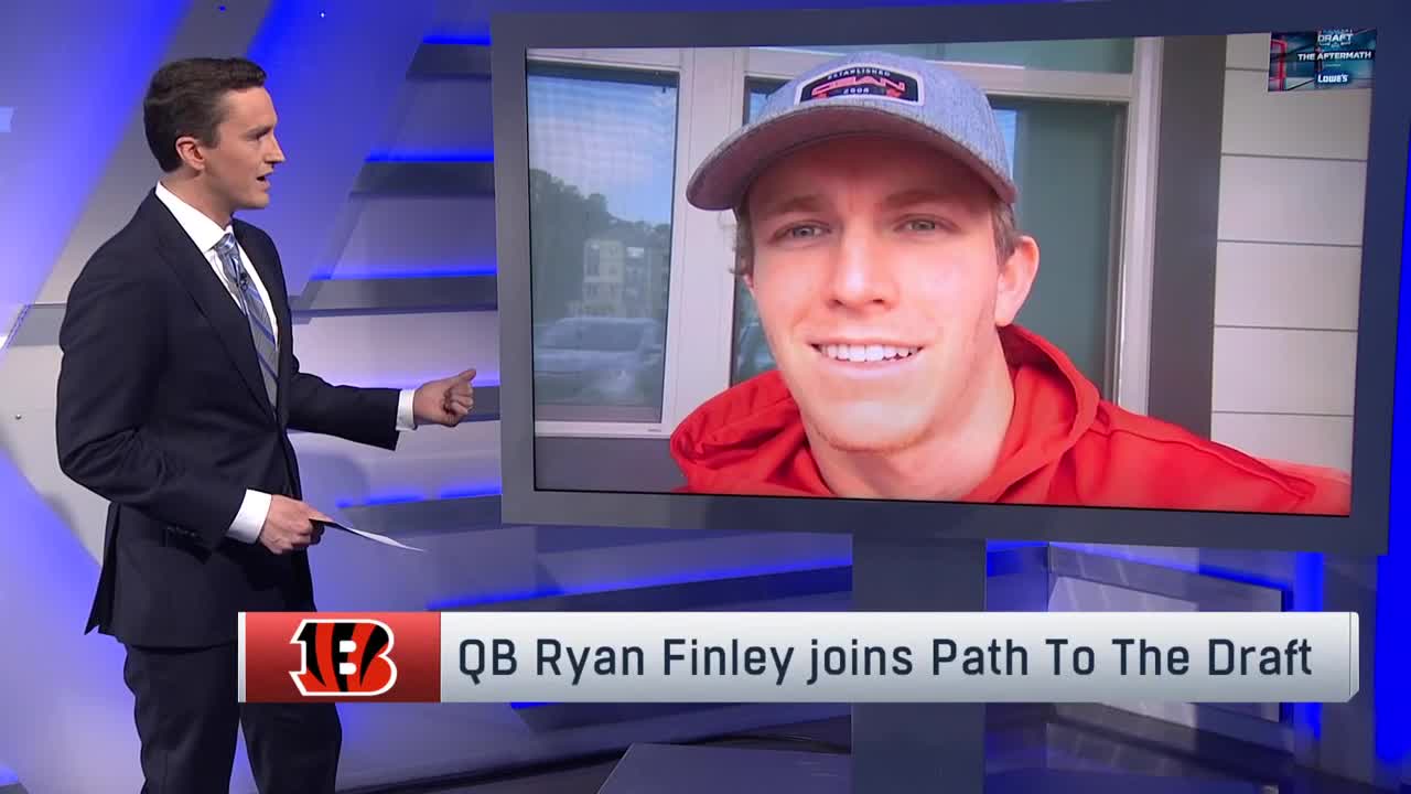 Cincinnati Bengals rookie quarterback Ryan Finley: I was playing ping ...