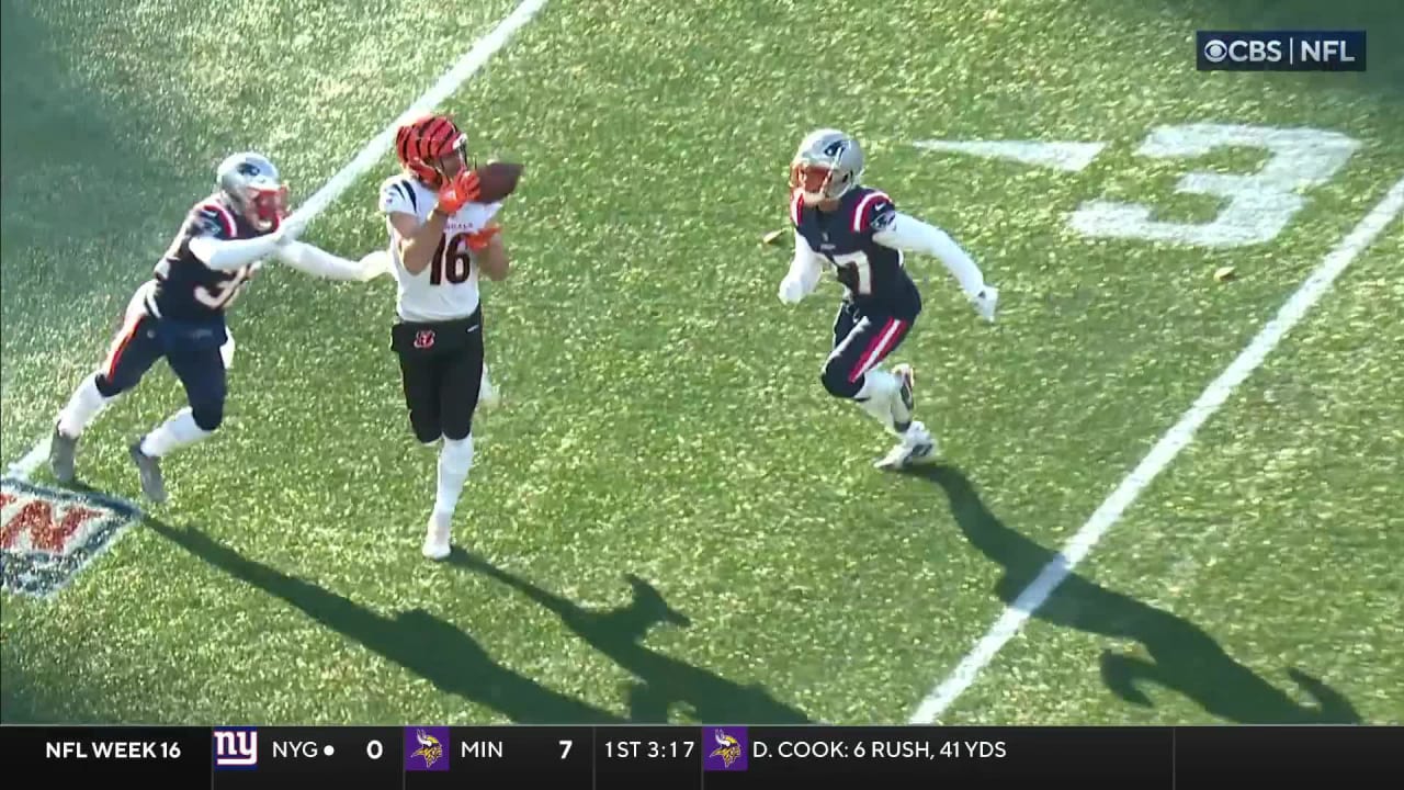 Trenton Irwin 17 Yard Catch | Week 16 Bengals Highlights vs. New ...