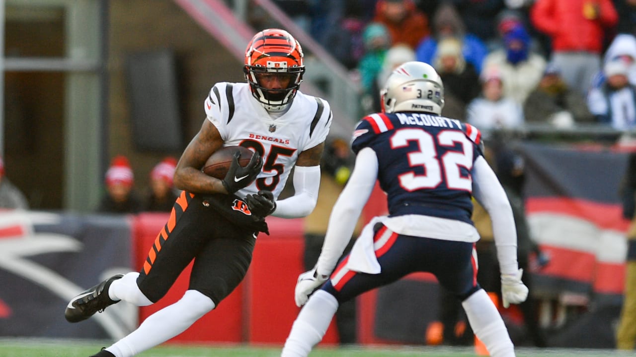 Tee Higgins All Catches | Week 16 Bengals Highlights vs. New England ...
