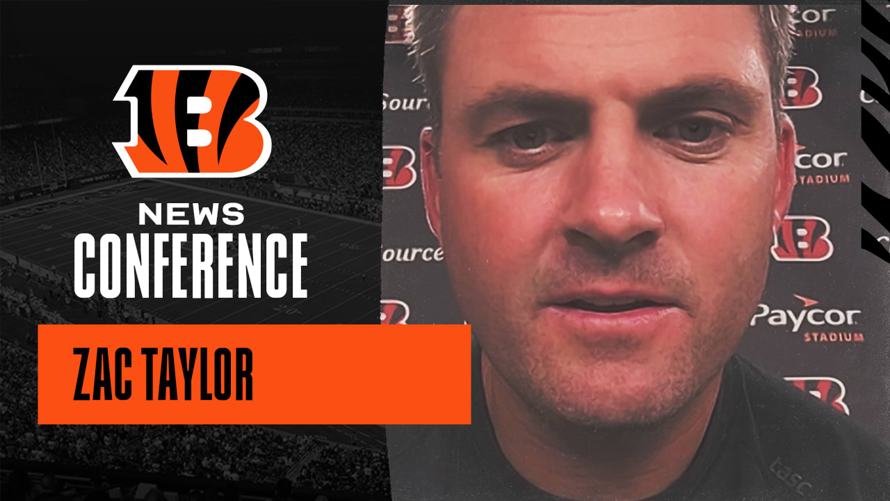 Zac Taylor: "I Think This Is The Hardest Roster Cut (In My Five Years)"