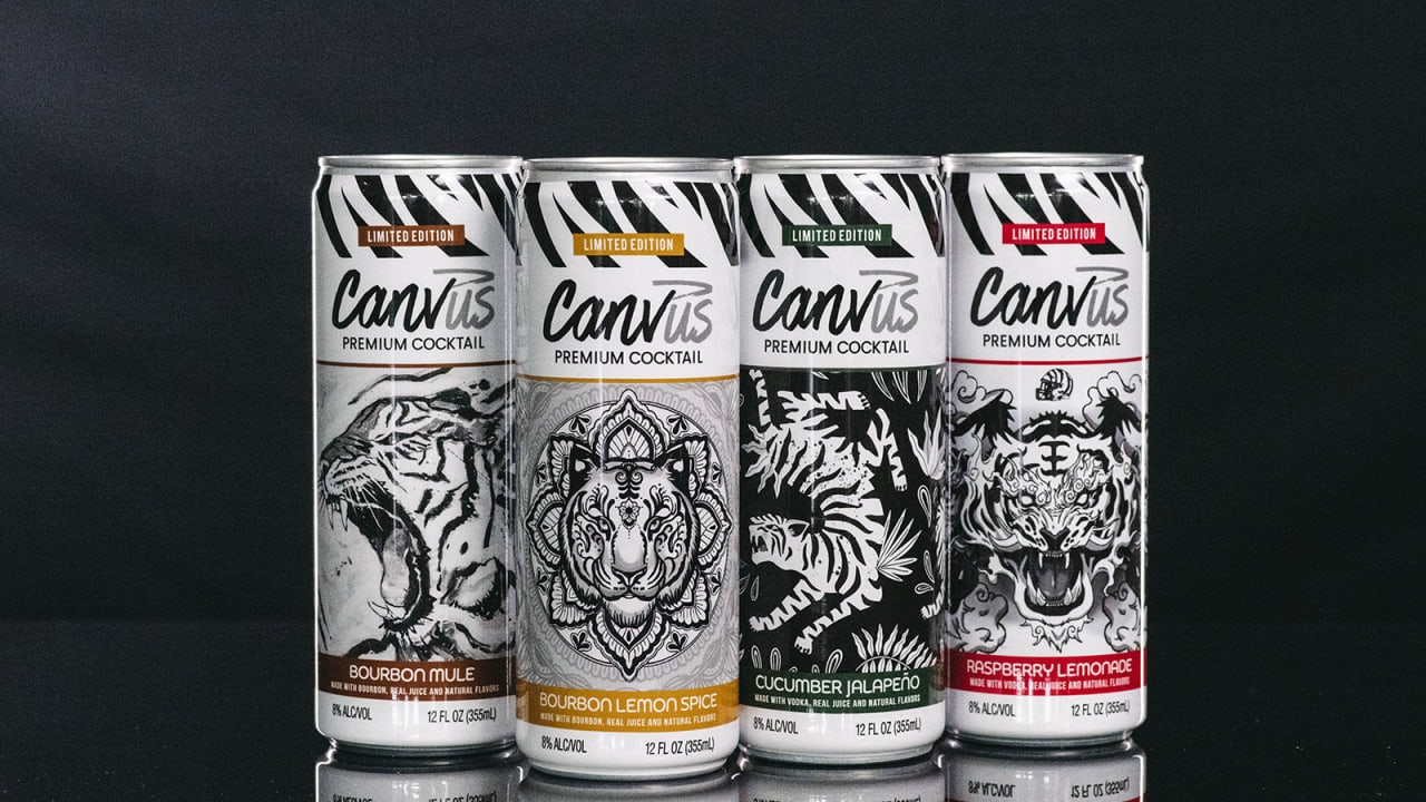 Canvus Cocktail White Helmet Commemorative Cans Debut for Thursday ...