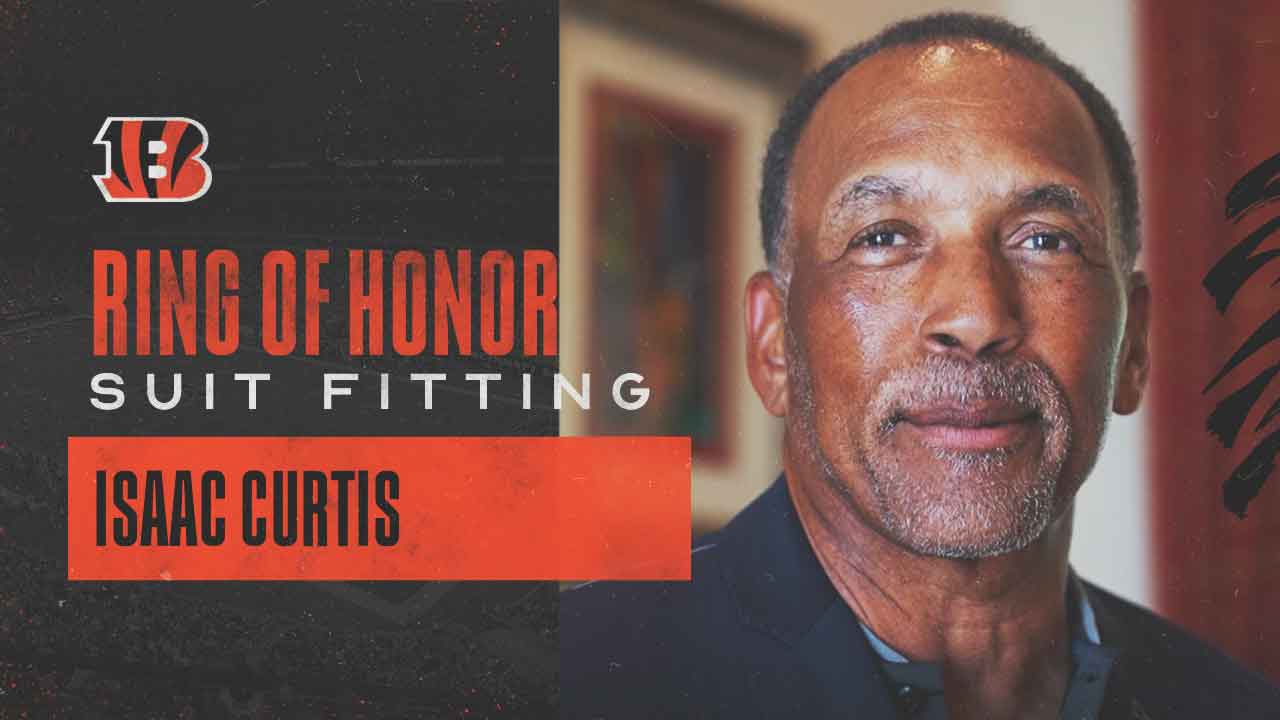 Isaac Curtis Ring of Honor Suit Fitting