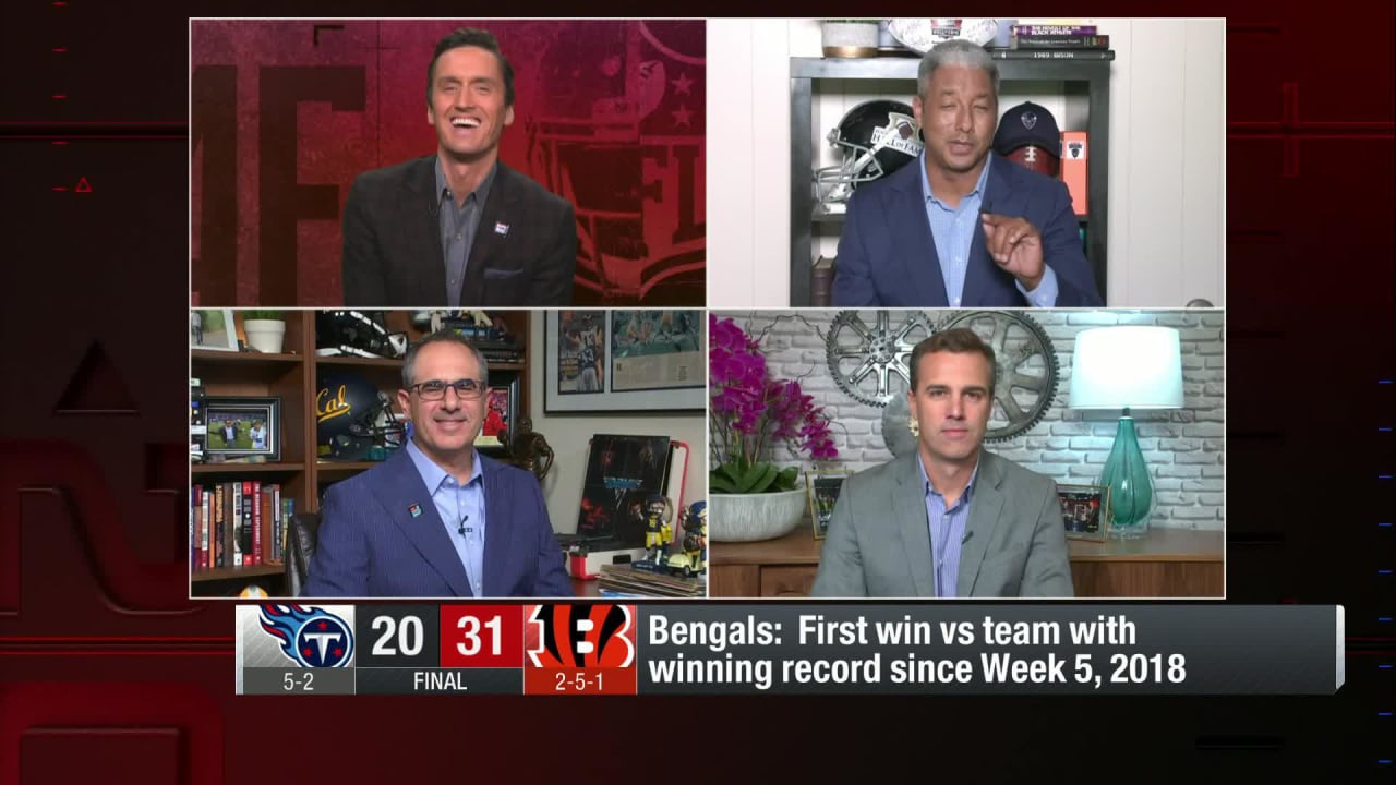 Steve Wyche: Week 8 proved 'Joe Burrow is the real deal' in Cincy