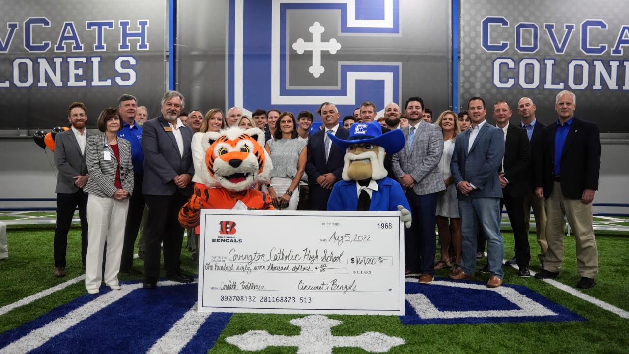 Bengals Donate $167,000 To Covington Catholic For Indoor Fieldhouse