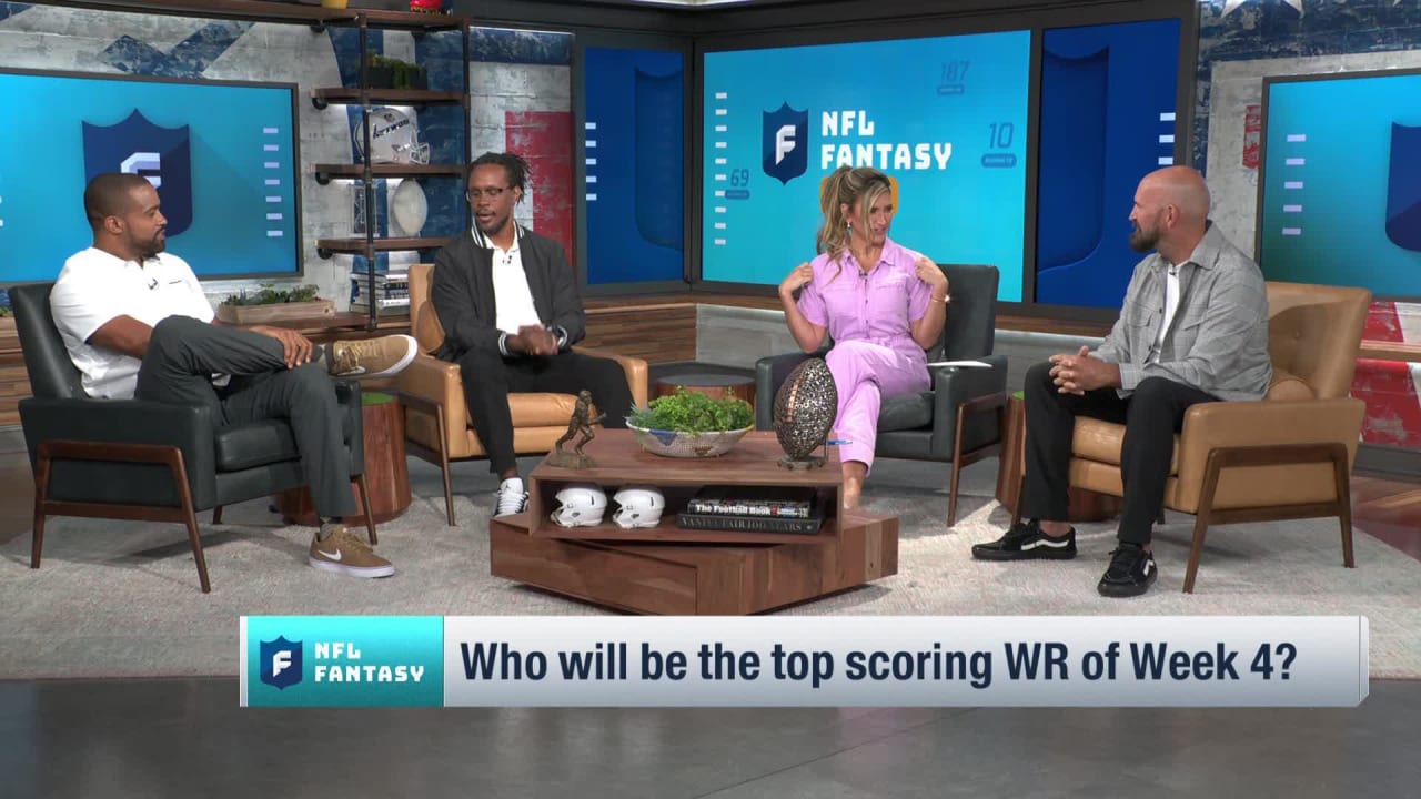 Top-scoring WR predictions for Week 4 'NFL Fantasy Live'