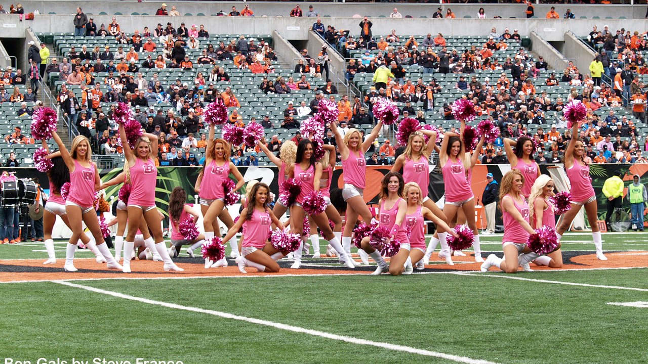 Ben-Gal Cheerleaders - Panthers at Bengals