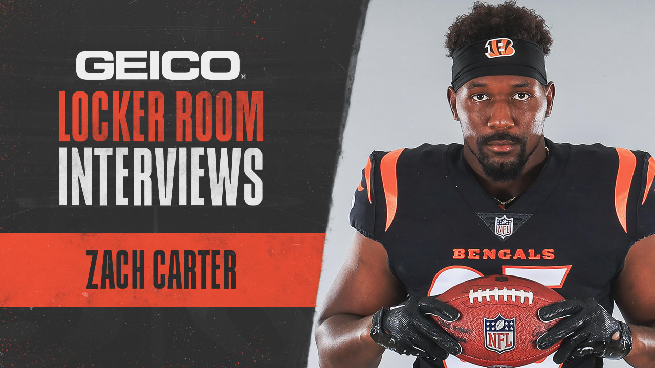 "Welcome To The NFL" | GEICO Locker Room with Zach Carter