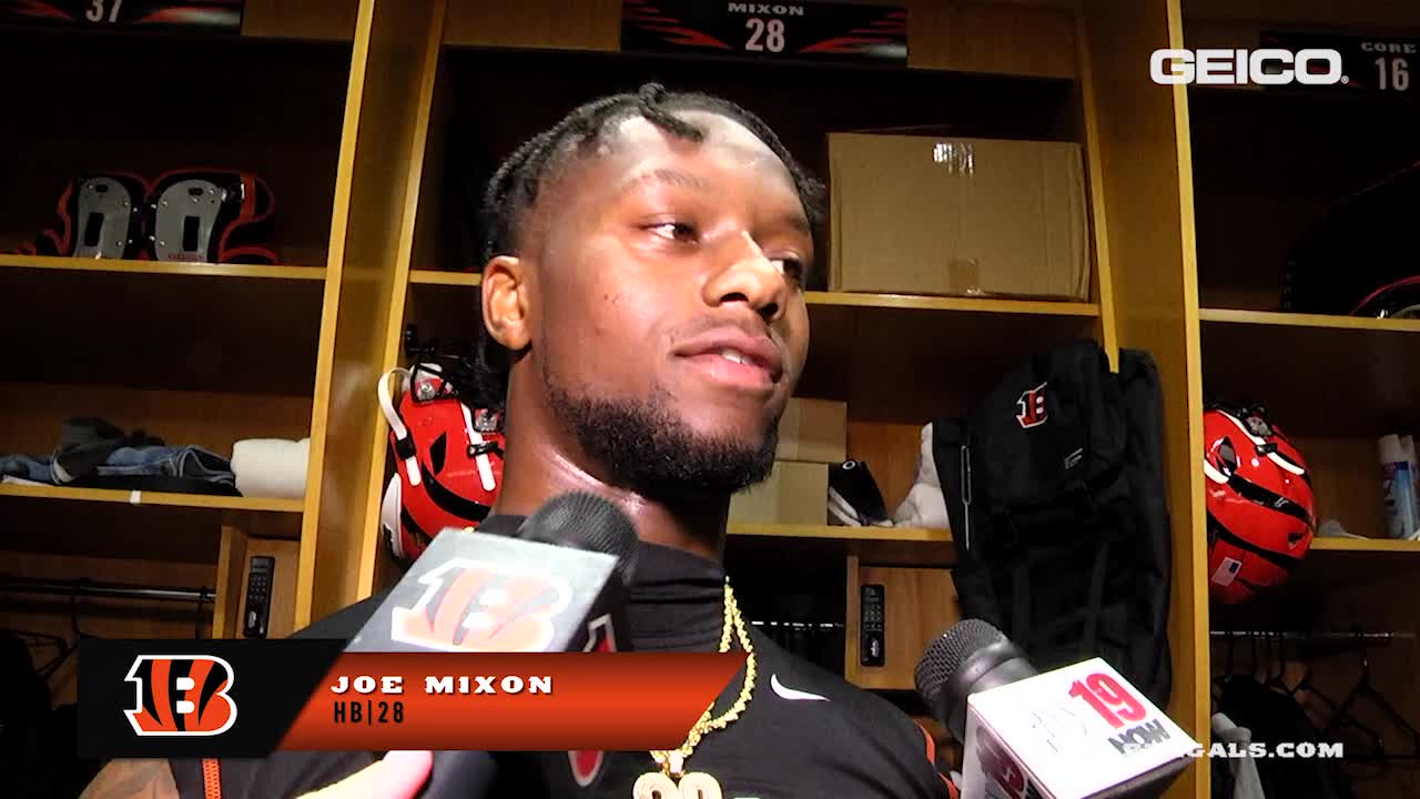 Mixon: "Right now it's all about going in, being hungry, and wanting ...