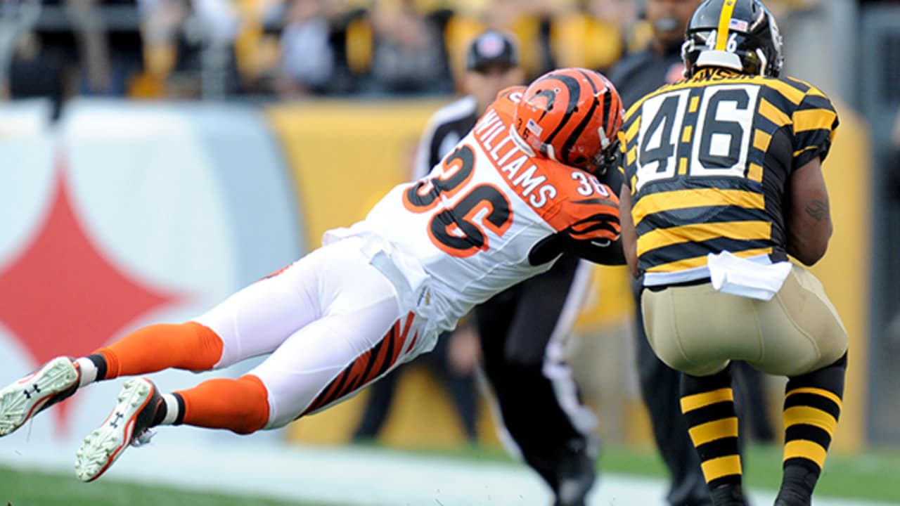 Deep breath at the top of the stretch