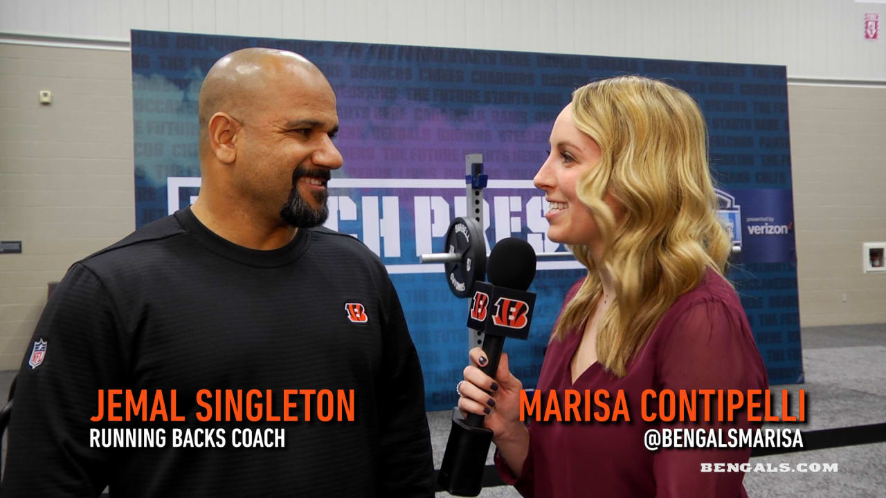2019 NFL Scouting Combine: 1-on-1 with Running Backs Coach Jemal Singleton
