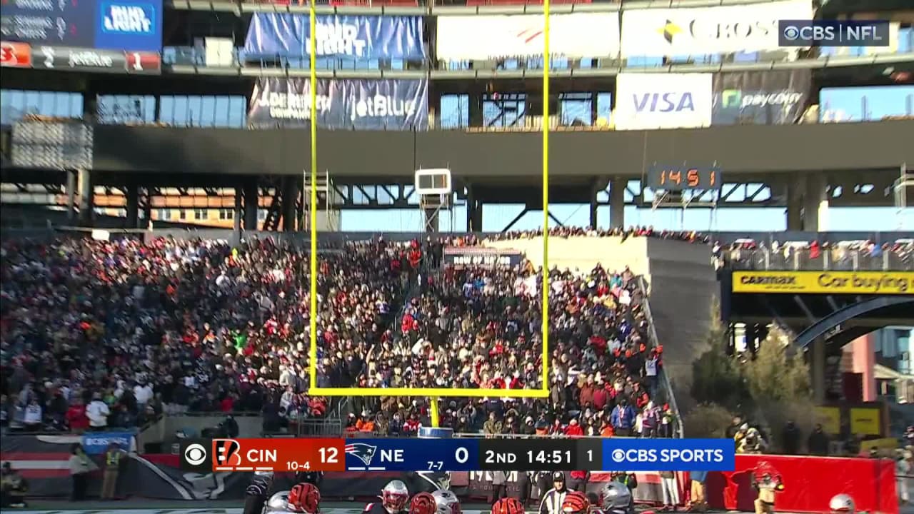 Evan McPherson 28 Yard FG | Week 16 Bengals Highlights vs. New England ...