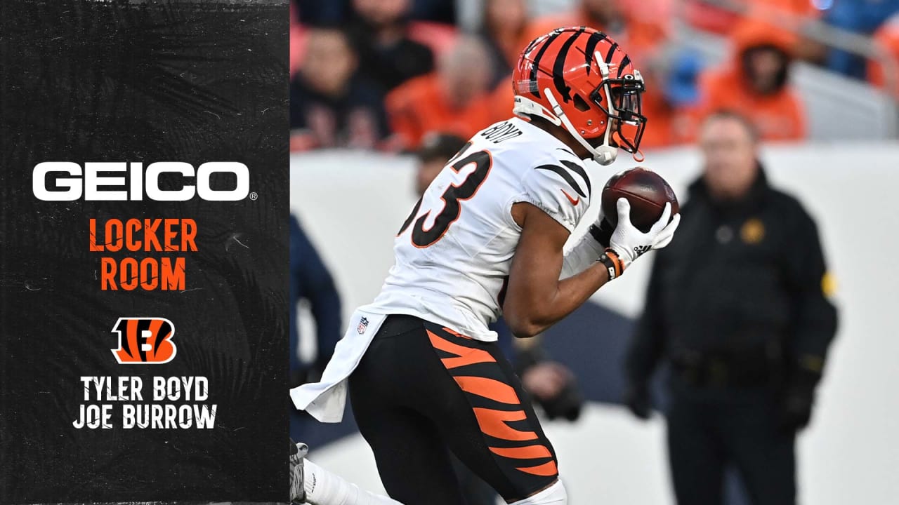 GEICO Locker Room | Joe Burrow, Tyler Boyd