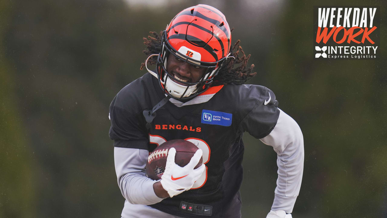 Photos: Bengals Practice for Patriots