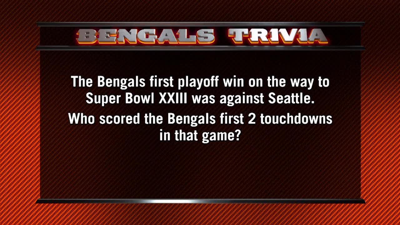 Bengals Weekly: Trivia week 1