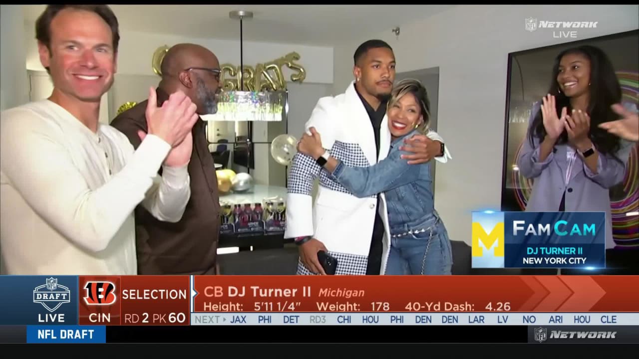 Bengals select DJ Turner II with No. 60 pick in 2023 draft