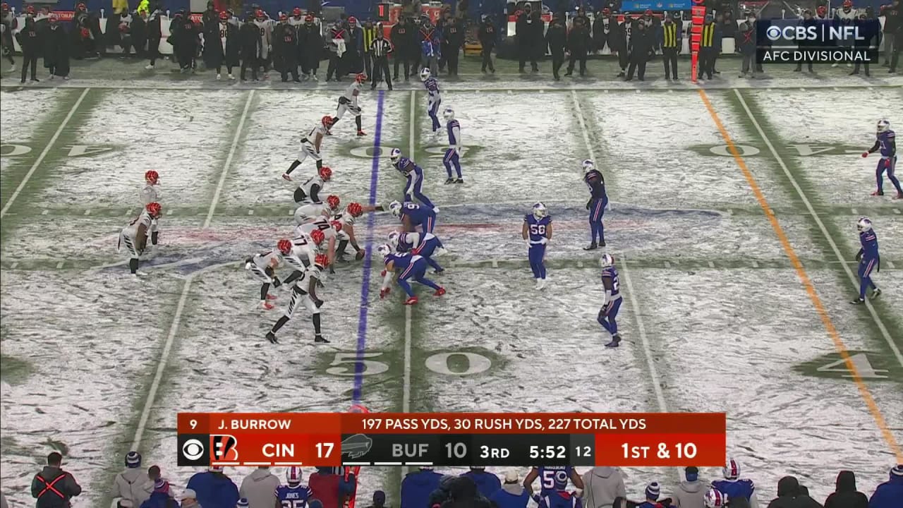 Tee Higgins 11 Yard Catch | Divisional Bengals Highlights vs. Buffalo Bills