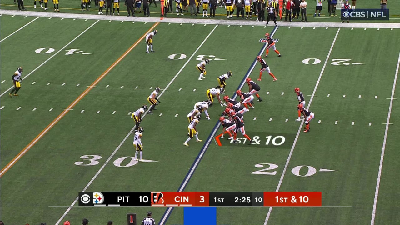 Every Ja'Marr Chase catch vs. Steelers Week 1