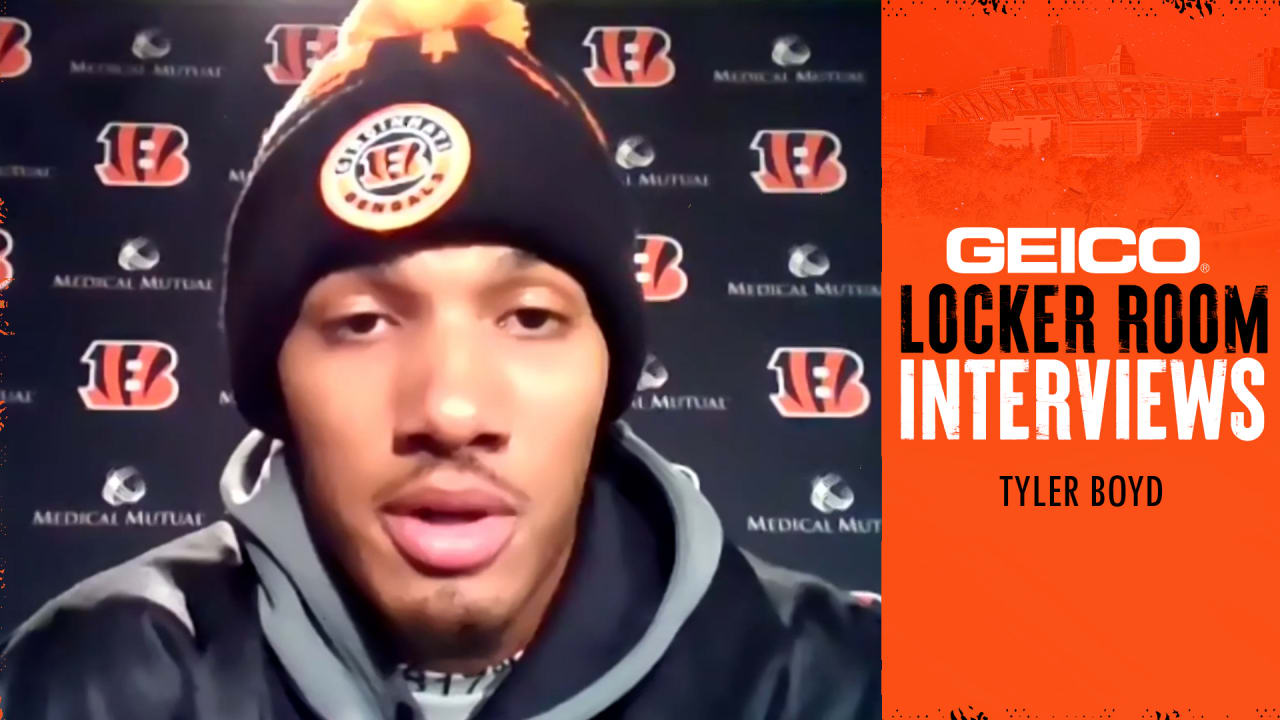 Tyler Boyd Looks Ahead To Monday Night Football | GEICO Locker Room