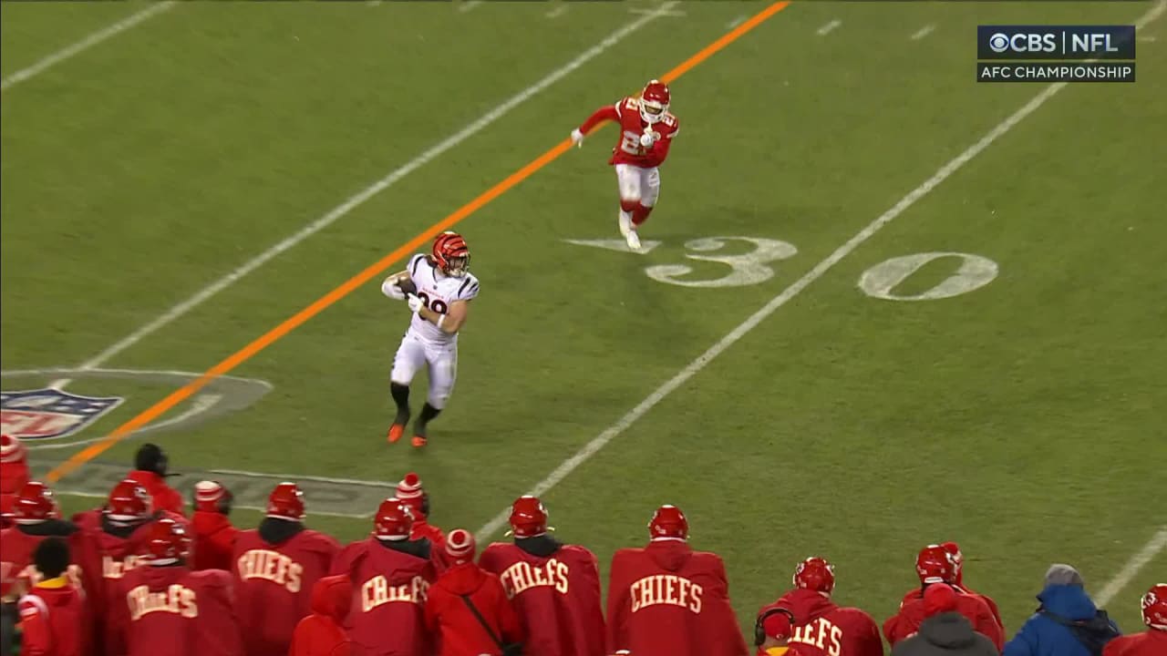 Hayden Hurst 23 Yard Catch | AFC Championship Highlights vs. Kansas ...