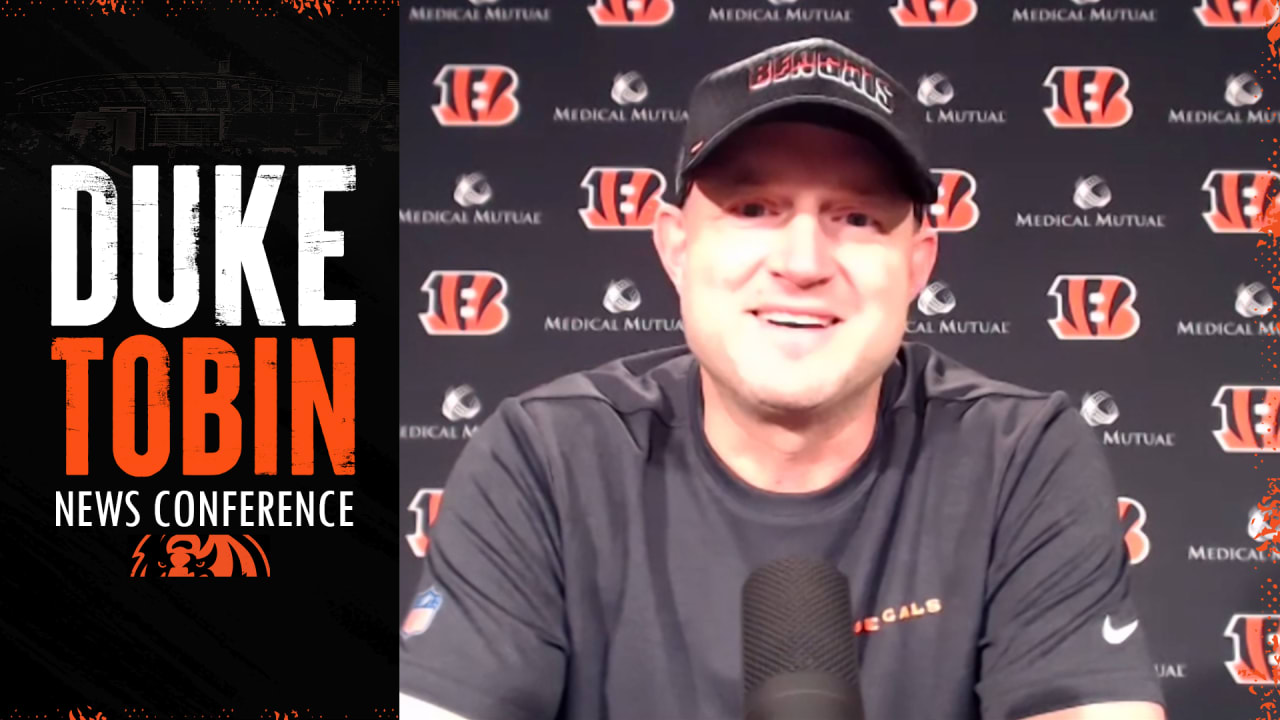 Cincinnati Bengals Director of Player Personnel Duke Tobin met with the ...