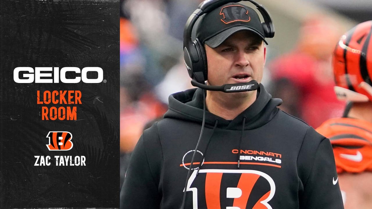 GEICO Locker Room | Zac Taylor after Week 18