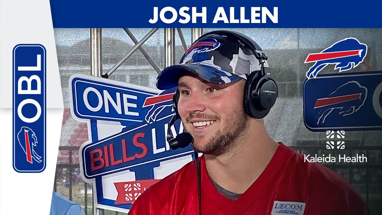 Josh Allen: "I Have Such High Expectations"