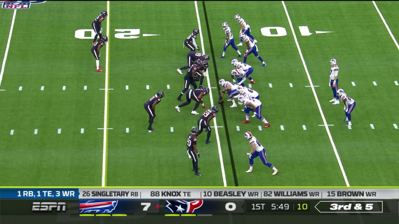 Highlight: Josh Allen fires to Duke Williams for first down