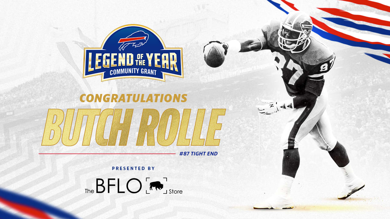 Butch Rolle named 2022 Bills Legend of the Year