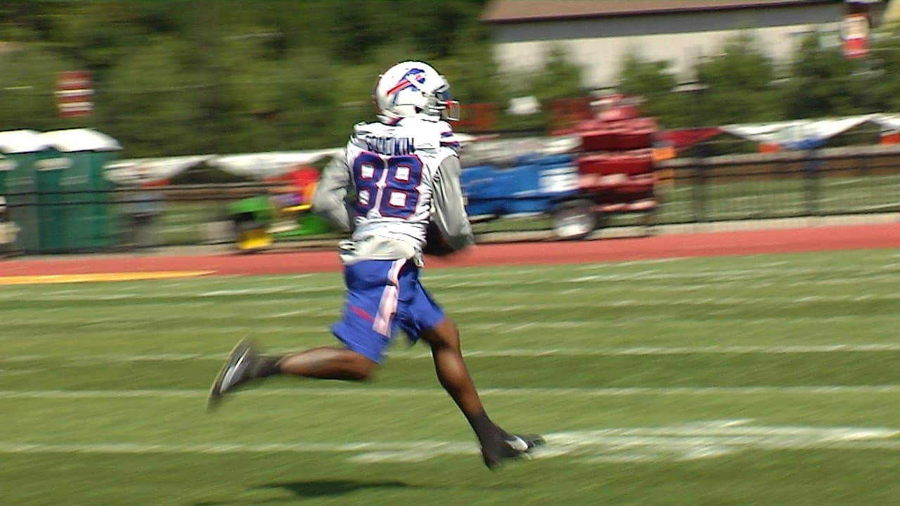 Camp Highlight: Goodwin Shows Off His Speed