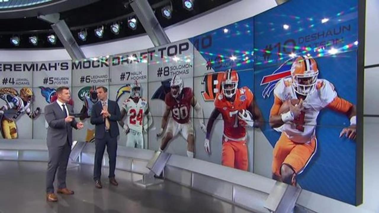 Daniel Jeremiah breaks down his 2017 mock draft