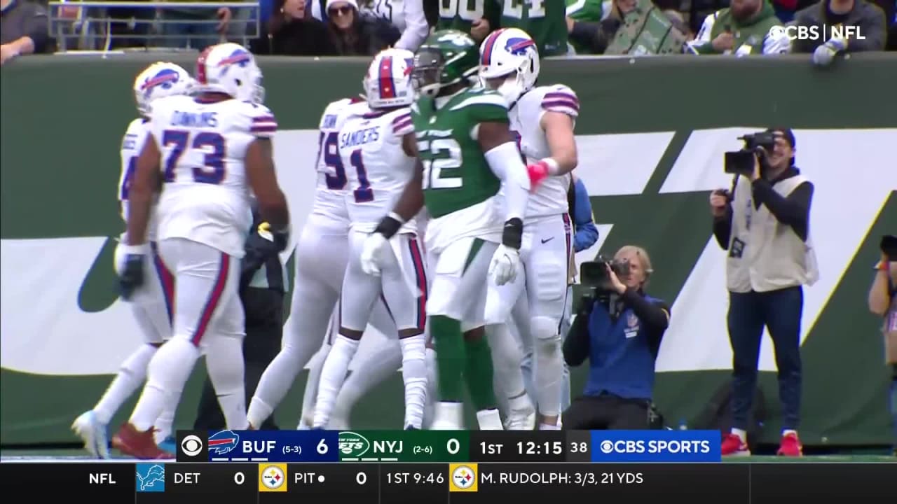 Josh Allen with a 15-yard touchdown pass to Matt Breida | Bills at Jets