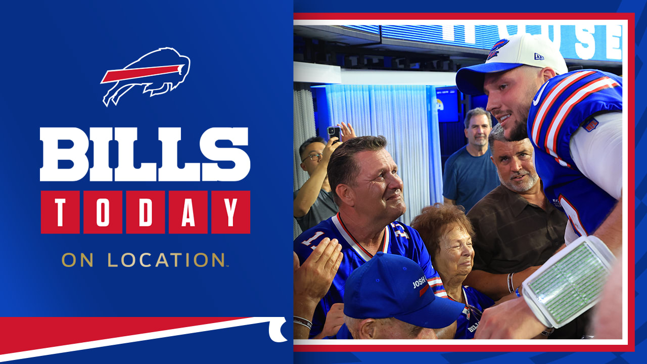 Bills Today | Josh Allen's father, Joel Allen, sings National Anthem ...