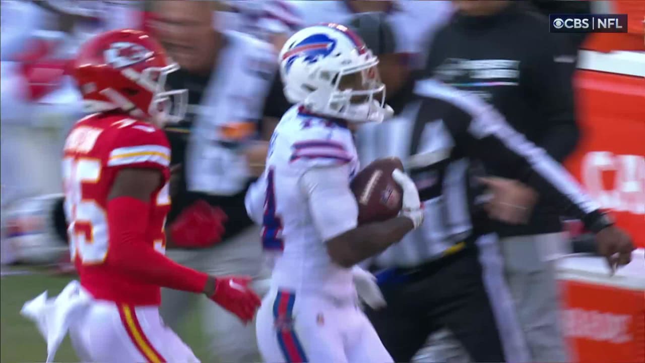 Josh Allen with a completion to Stefon Diggs for a 34-yard gain | Bills ...