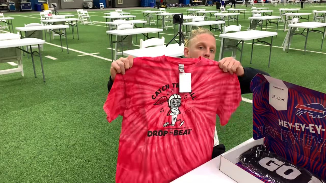 Cole Beasley Bills Fan Box Reveal