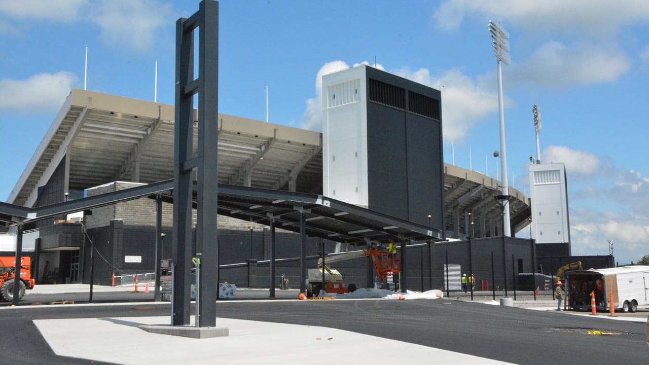 Renovations taking shape at Ralph Wilson Stadium