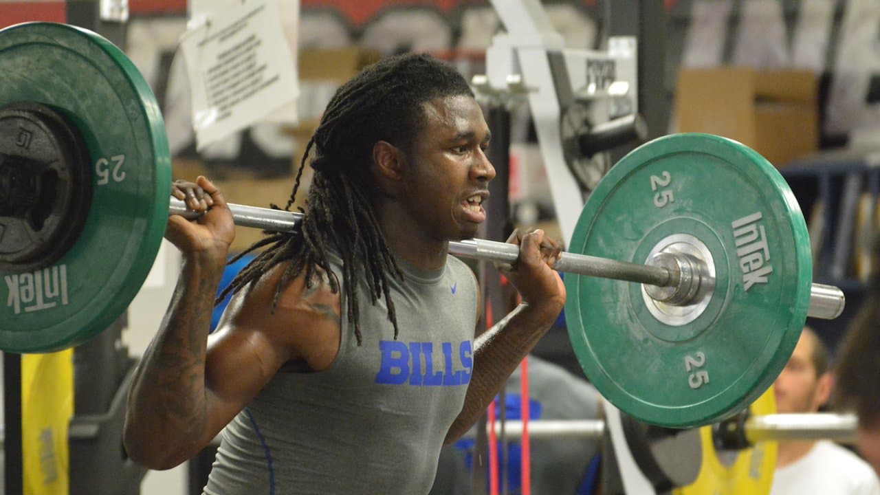 Bills offseason weightlifting
