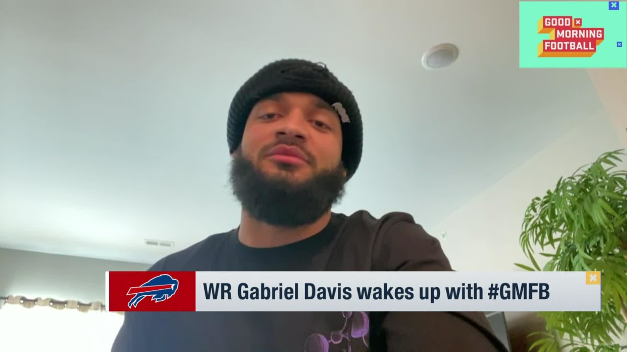 GMFB | Gabriel Davis reflects on his NFL postseason record-setting game