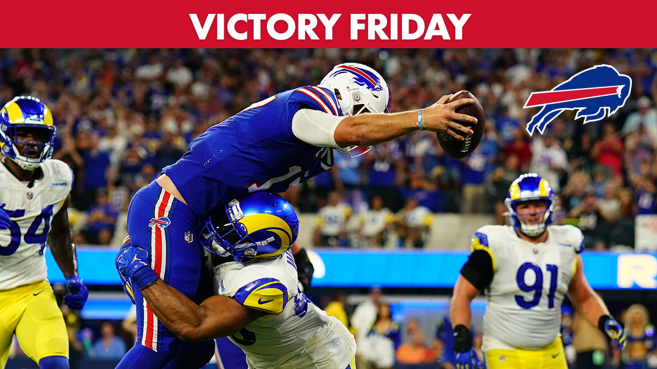 Victory Friday: Bills Beat The Rams in Season Kickoff Game