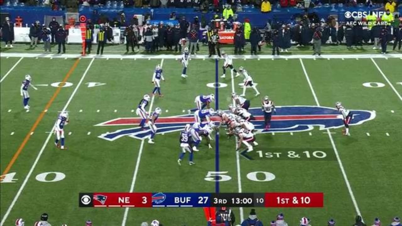 Popcorn INT! Levi Wallace secures deflected pass | Bills vs. Pats ...